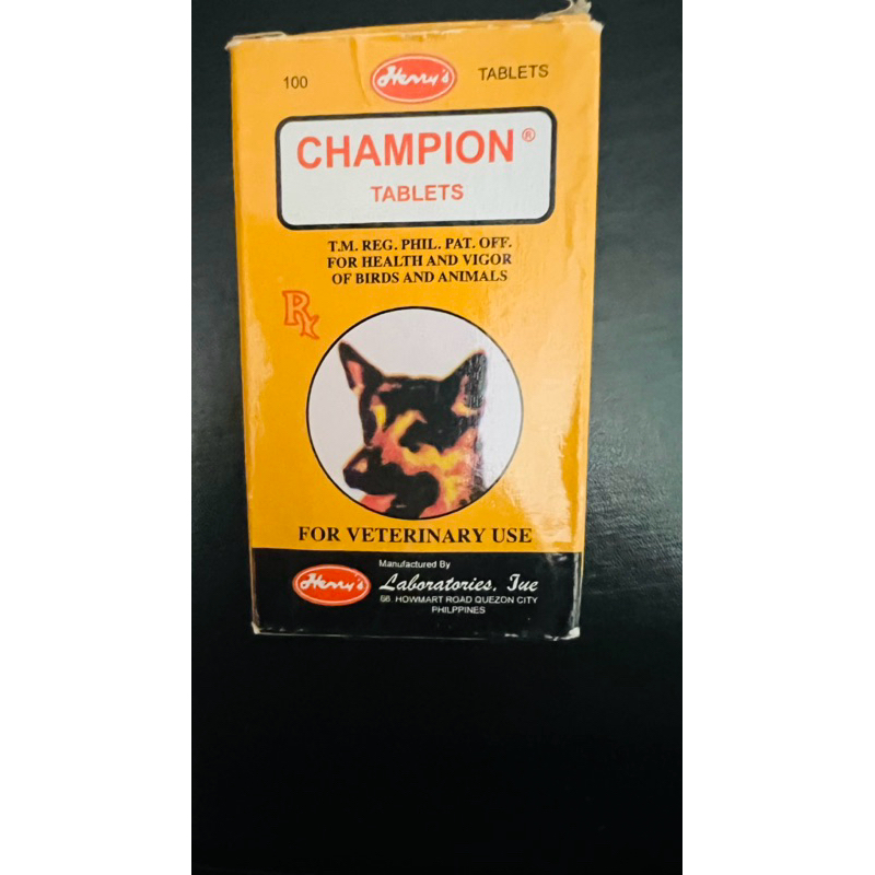 Jual CHAMPION TABLET VITAMIN AYAM ORIGINAL | Shopee Indonesia