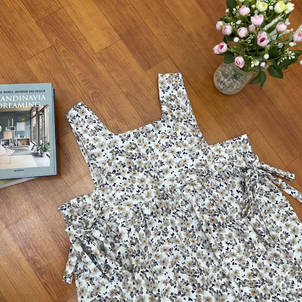 Jual HIMARI MIDI DRESS | DRESS MIDI KOREA | OVERALL KOREAN STYLE ...