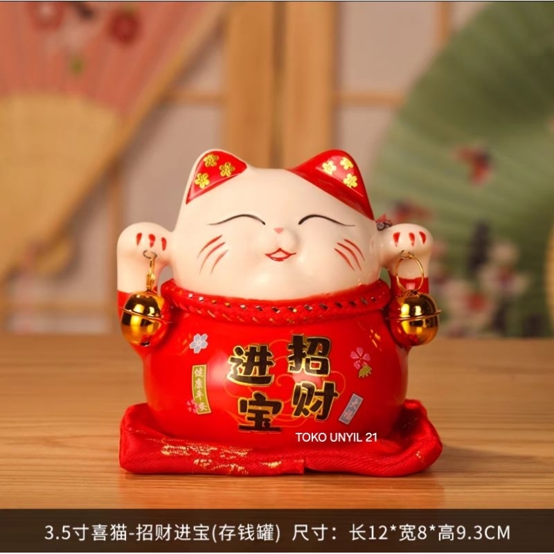 Jual Celengan Target Celengan Atm Celegan Lucky Cat Celengan Kucing ...