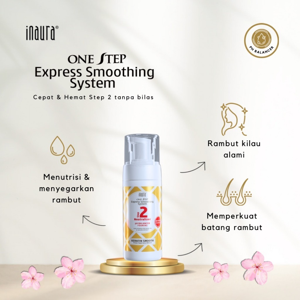 Jual Inaura One Step Express Smoothing STEP 2 NEUTRALIZER PH Balancer ...
