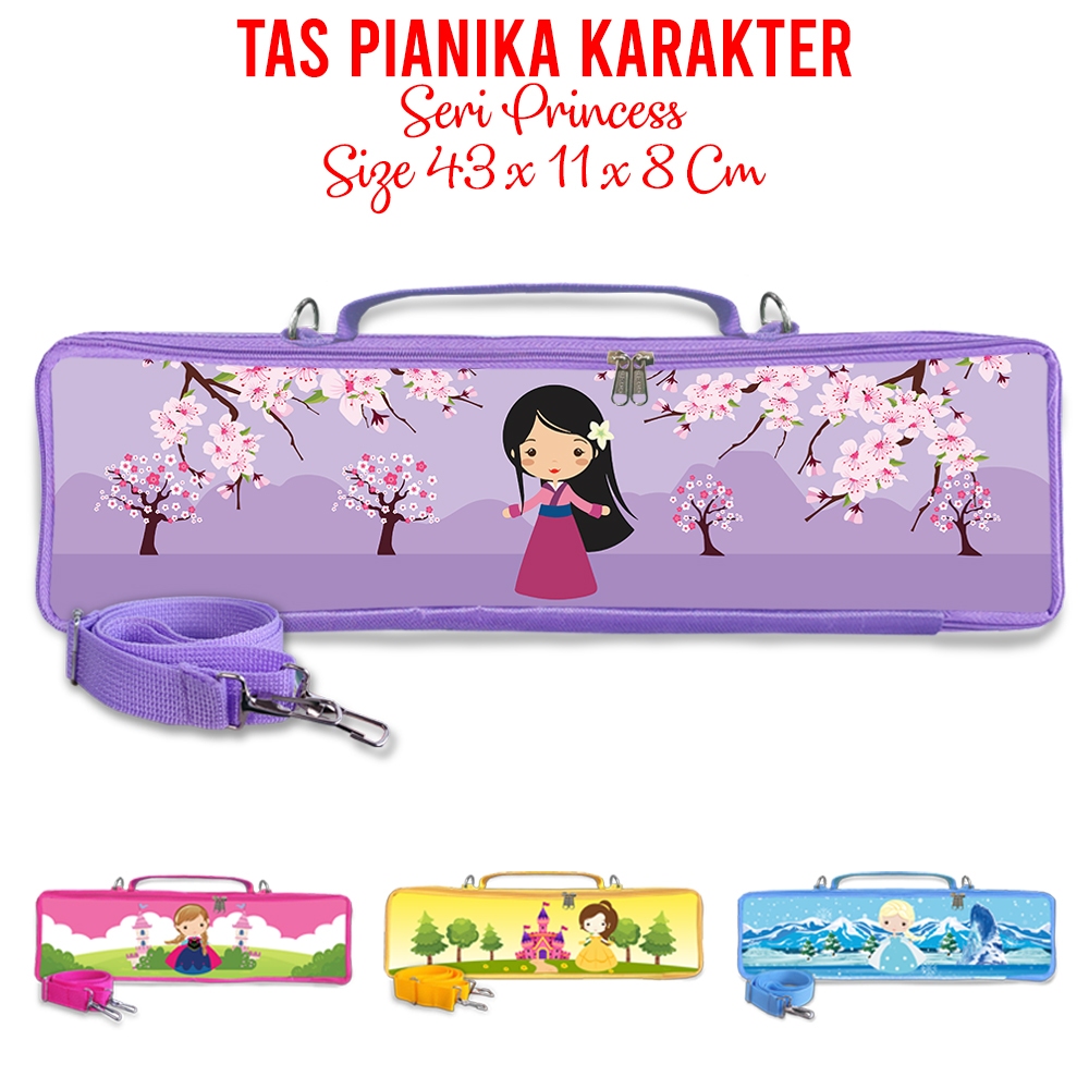 Jual Tas Pianika Anak Seri Princess 2in1 Bisa Sling dan Jinjing ...
