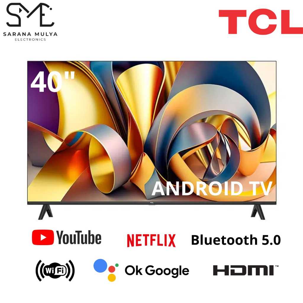 Jual TCL 40 Inch Android TV 40A9 - Full HD - Android 11 - Ok Google | Shopee Indonesia