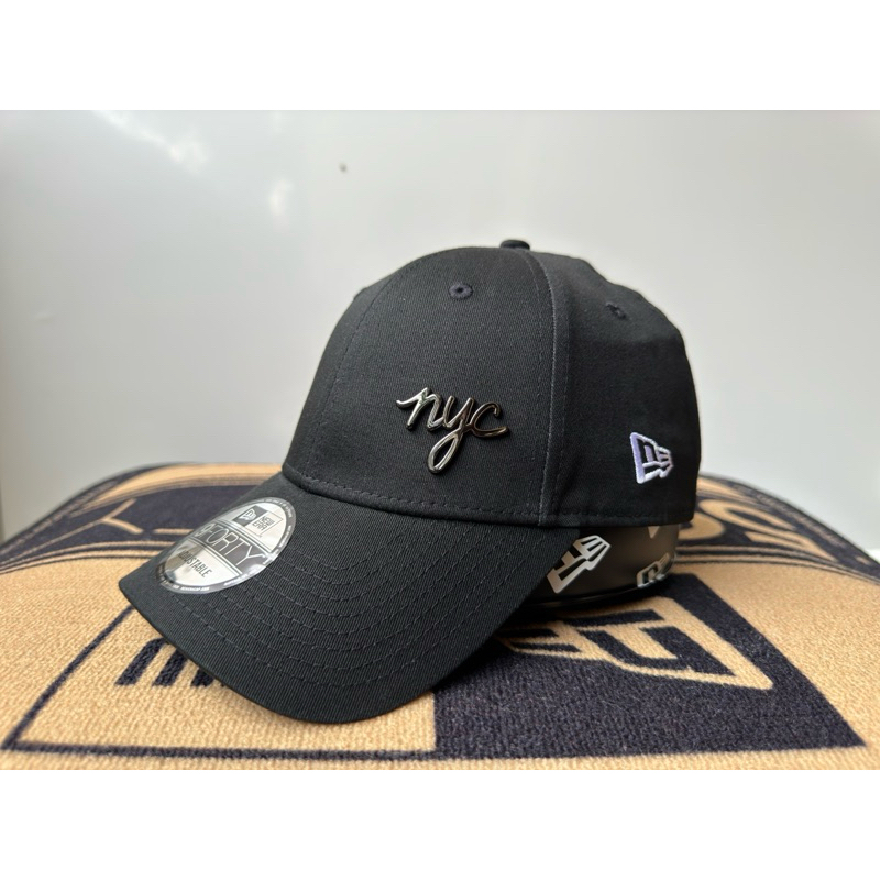 Jual Topi New Era 9Forty NYC Metal Badge Black Cap 100% Original Resmi ...