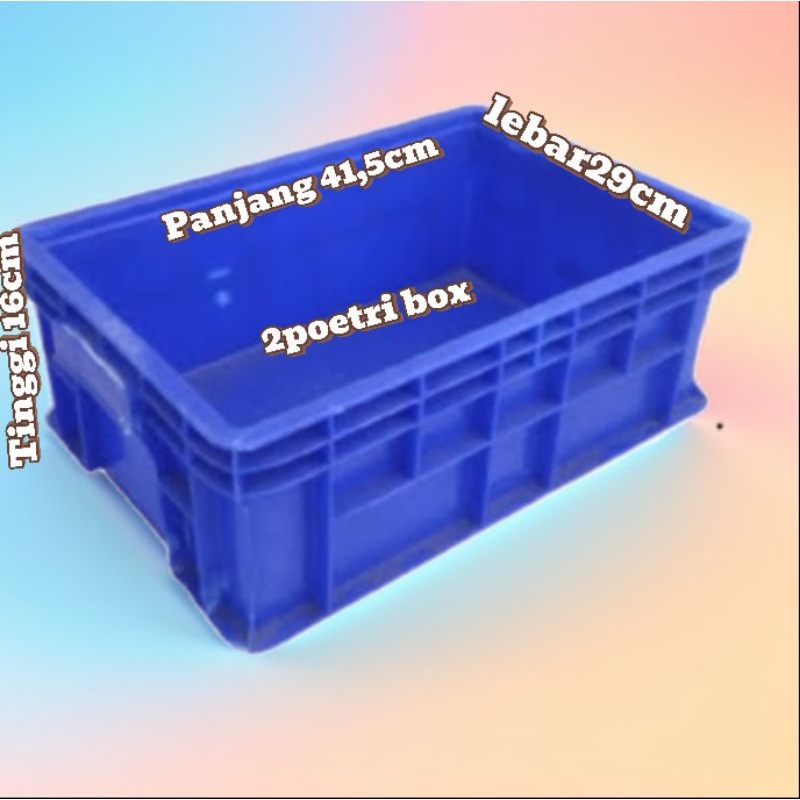 Jual box container rabbit bekas no 6011 keranjang,kotak plastik warna ...