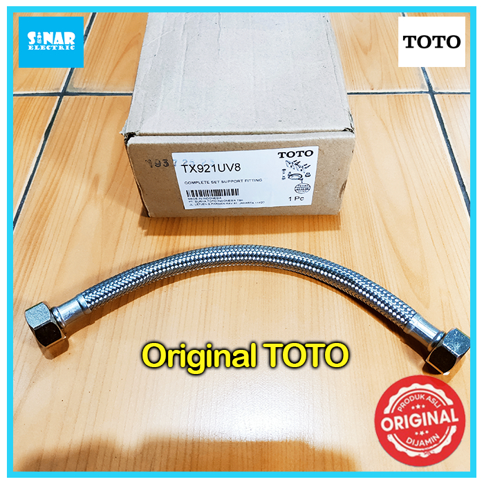 Jual Original TOTO Flexible Hose T025005 Selang 1/2" x 1/2" x 250 mm ...