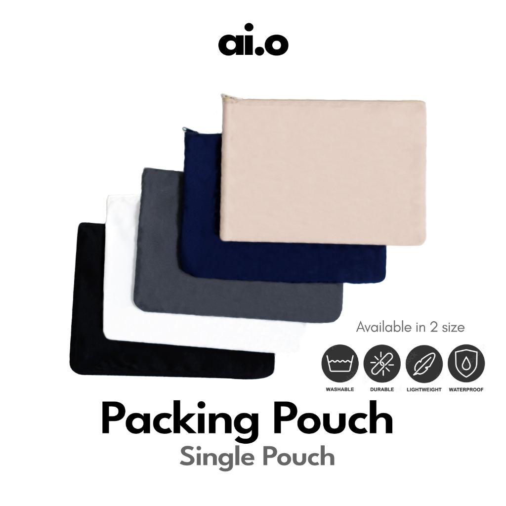 Jual AIO Packing Pouch Satuan Travel Organizer Large Tas Penyimpanan ...