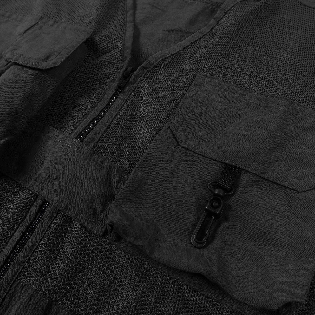 Jual 90u Norte Outdoor Tactical Vest Karama - Black - Rompi Taslan ...