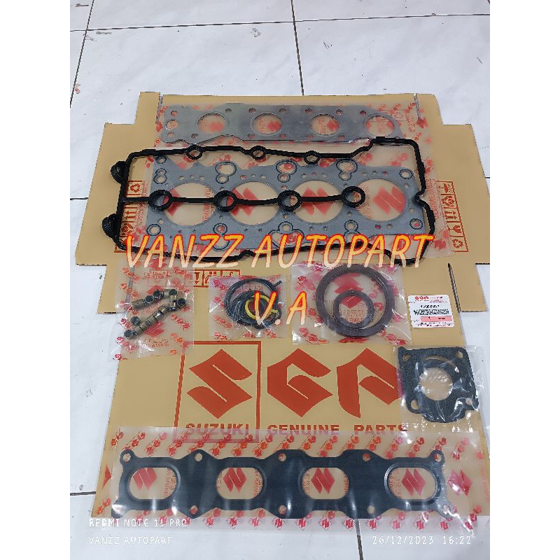 Jual paking set paking full set grafit asbes Suzuki Aerio Swift X-OVER SX4 Baleno next g 11400 ...