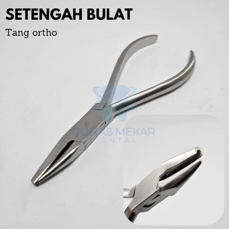 Jual Dental Tang Ortho Setengah Bulat Klamer Coil | Shopee Indonesia