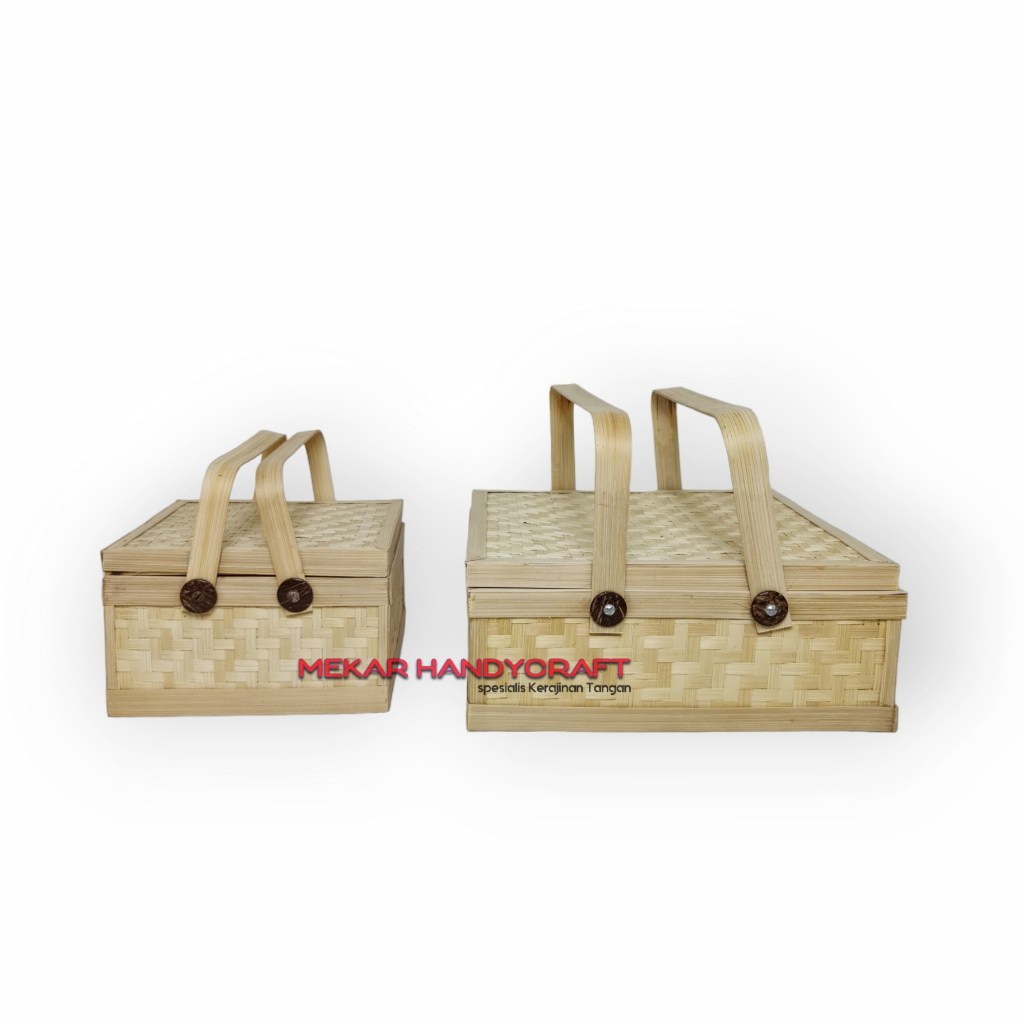 Jual Box Hampers Bambu Parcel Natural Anyaman | Shopee Indonesia