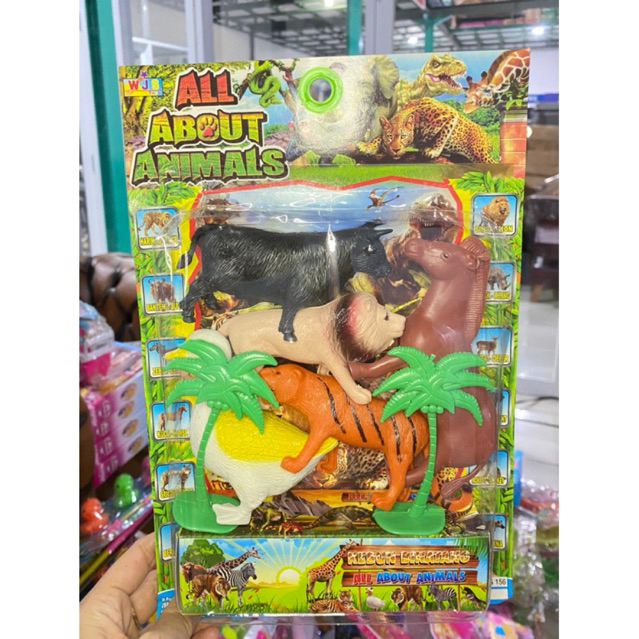 Jual All About Animal - mainan anak kebun binatang zoo figur hewan ...