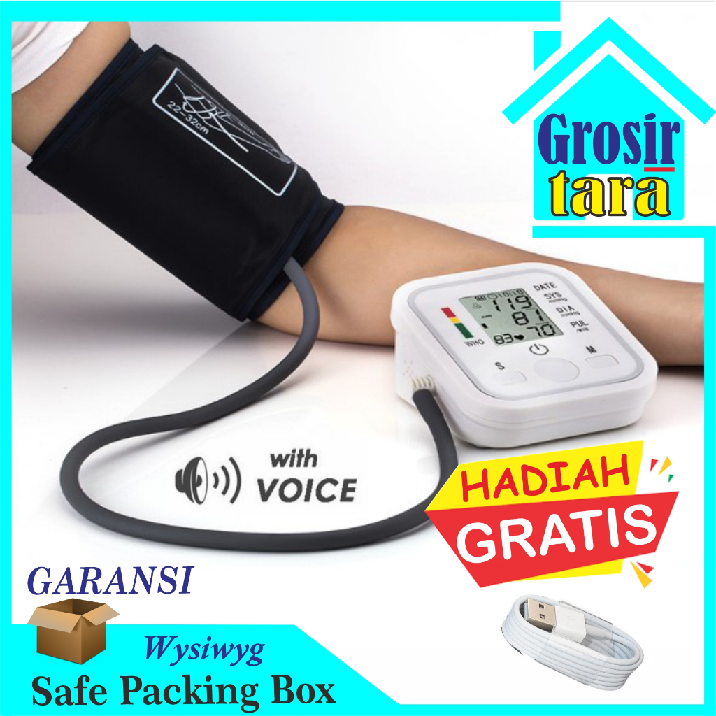 Jual TensiMeter Digital Lengan Tensi Meter Portable Omicron Alat Ukur ...