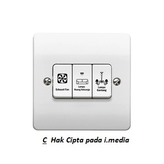 Jual Stiker Label Saklar Lampu | Stiker Label Switch Lampu | Stiker ...