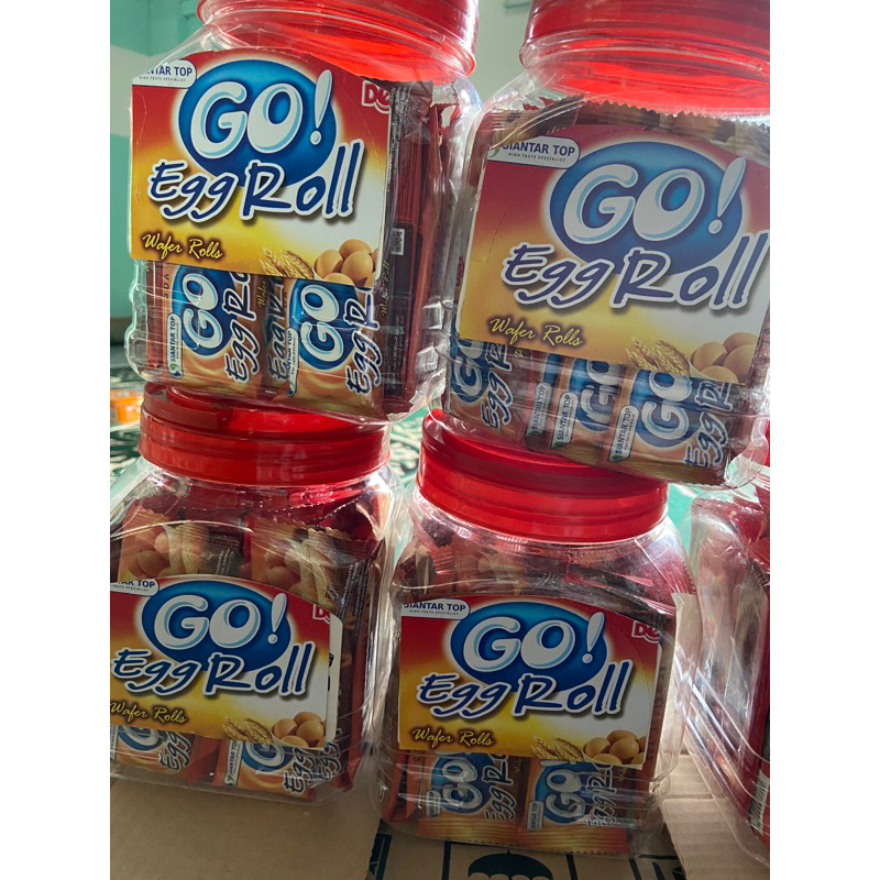 Jual WAFER ROLL GO EGG ROLL DUS ( ISI 6 TOPLES @24 ) | Shopee Indonesia