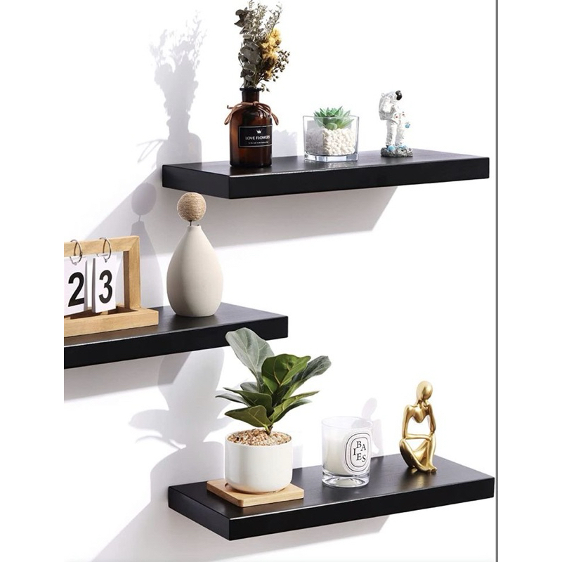 Jual Hambalan isi 3 pcs Dinding Minimalis Floating Shelves 2 x 12 cm 3 ...