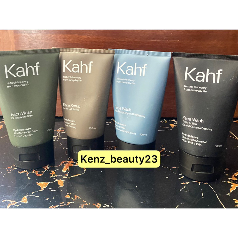 Jual Kahf Face Wash 100 ML all variant | Shopee Indonesia