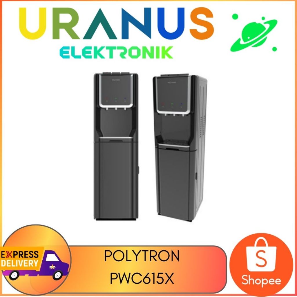 Jual Polytron PWC615X Dispenser Galon Bawah PWC 615 Kompresor Wrapping ...