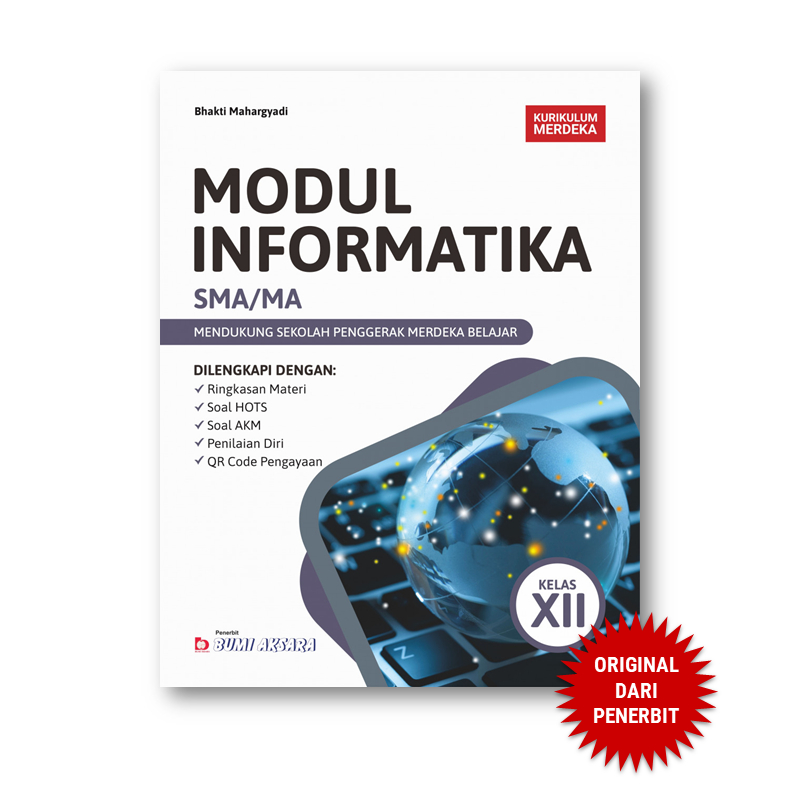 Jual Modul Informatika Kelas XII SMA MA Kurikulum Merdeka - Bumi Aksara | Shopee Indonesia