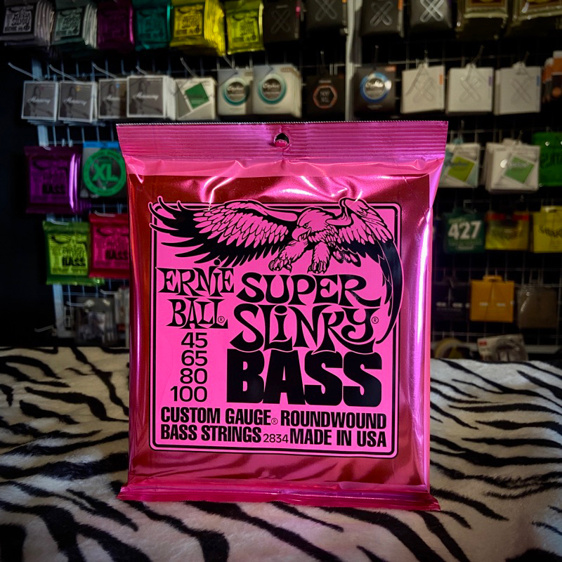 Jual Ernie Ball 2834 ORIGINAL Super Slinky Senar Bass Nickel Wound 45 ...