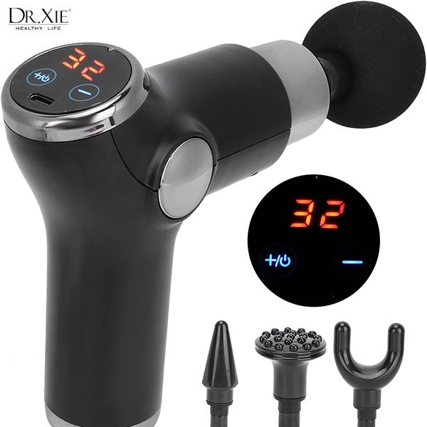 Jual Massage Gun Alat Terapi Pijat Pundak Punggung Tangan 2000mAh/ Alat ...