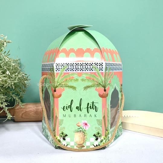 Jual Box Kue / Packaging / Cookies / Hampers Hexagon - Lebaran / Idul ...