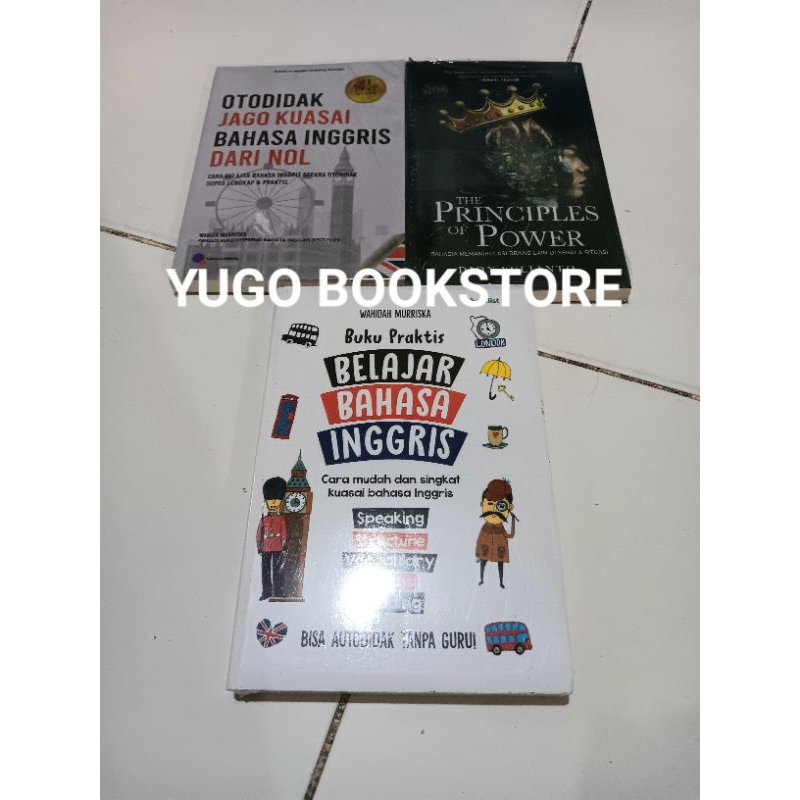 Jual PAKET 3 BUKU OTODIDAK JAGO KUASAI BAHASA INGGRIS DARI NOL- BUKU PRAKTIS BELAJAR BAHASA ...