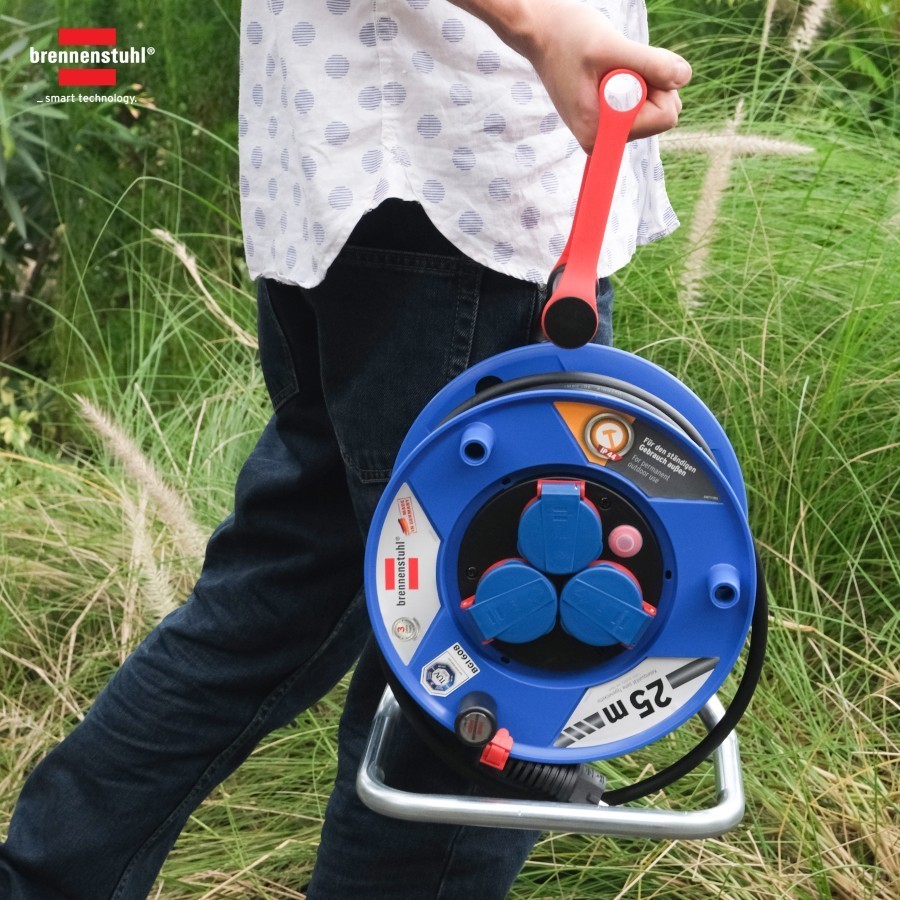 Jual Brennenstuhl Kabel Rol Garant IP44 25m Industrial Grade -1218350 ...