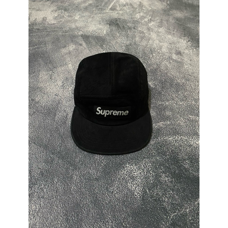 Jual supreme suede camp cap ss 18 ( 5 panel supreme original ) | Shopee ...