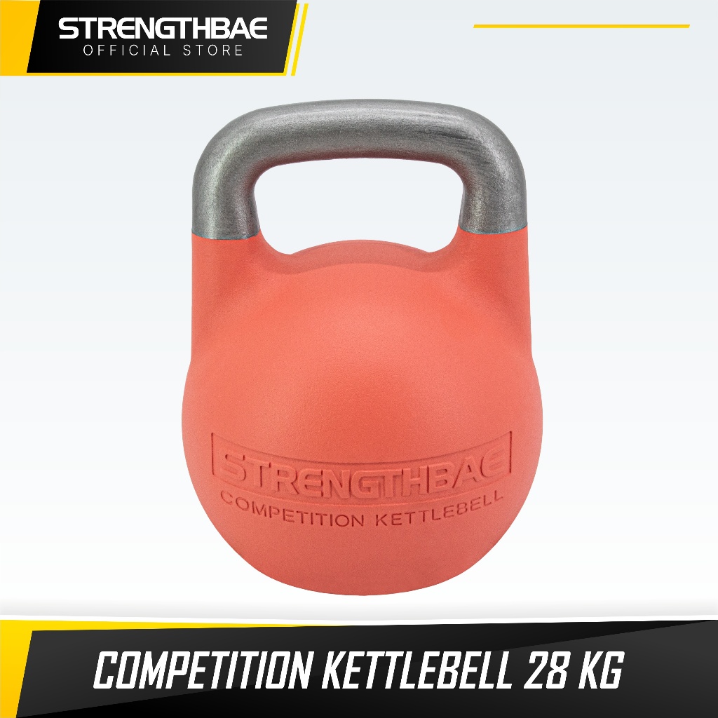 Jual Competition Kettlebell 28kg STRENGTHBAE Hollow Body Kettle Bell ...