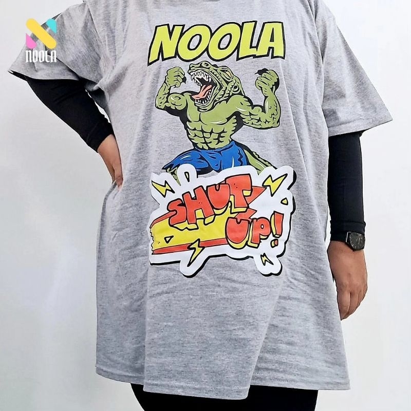 Jual NOOLA APPAREL KAOS SABLON OVERSIZED CUSTOM DTF SATUAN COTTON ...