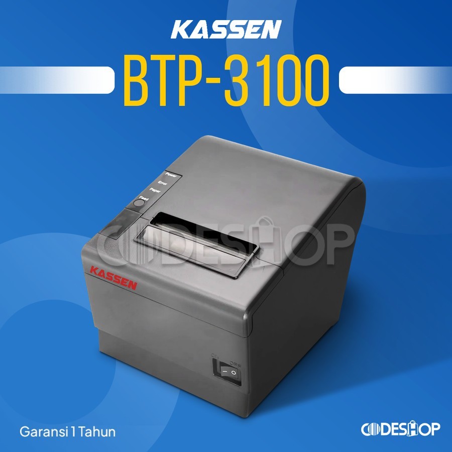 Jual Printer Kasir Kassen BT-P3100 Cetak Struk Thermal | Shopee Indonesia