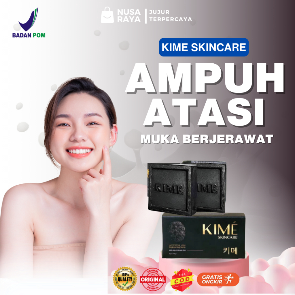 Jual Sabun Kime Original Bpom / Sabun Kime Skincare Original / Sabun ...