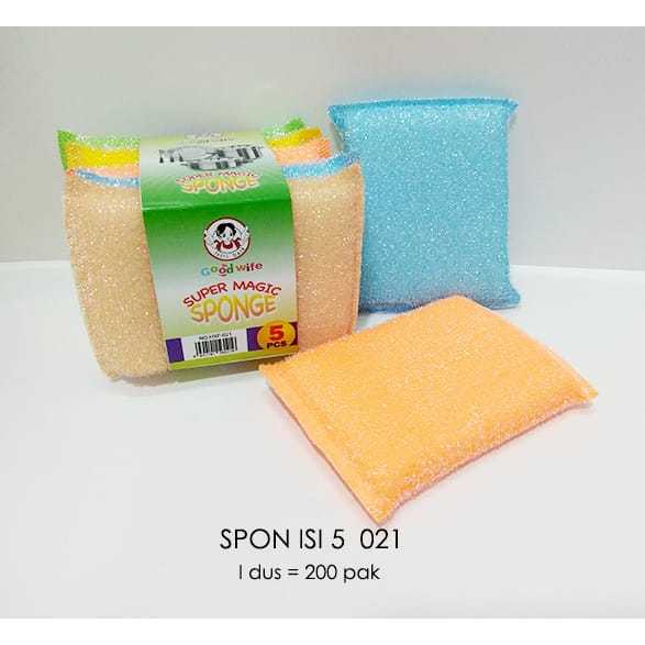 Jual Sponge Busa Cuci Piring Super Magic | Shopee Indonesia