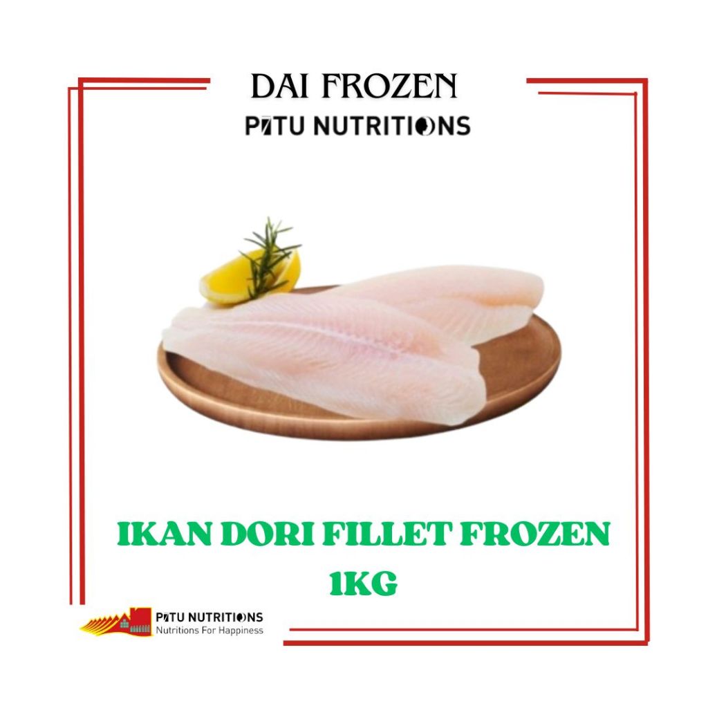 Jual Ikan Dori Fillet Kualitas PREMIUM Harga 1 Pack / 1Kg , FROZEN ...