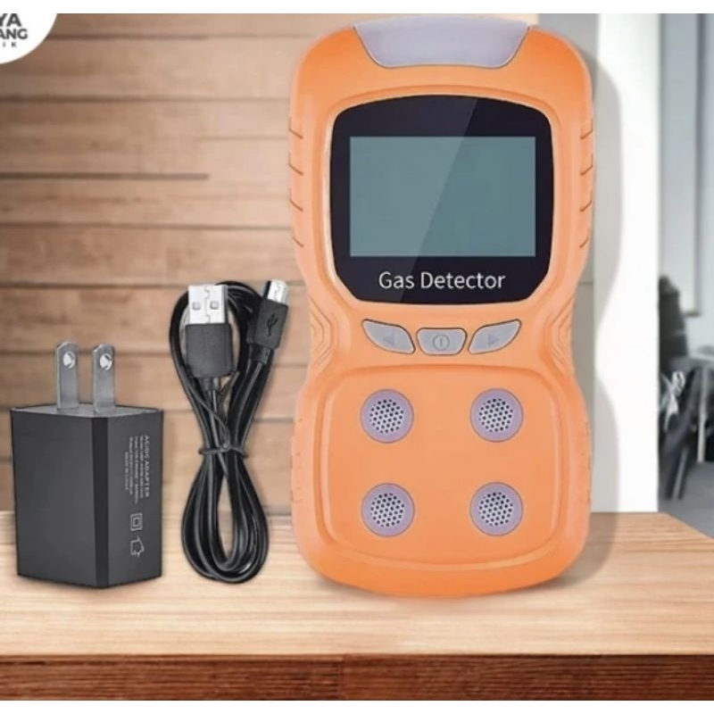 Jual 4 in1 Multi gas detector co h2s 02 lel tester analyzer oxygen ...