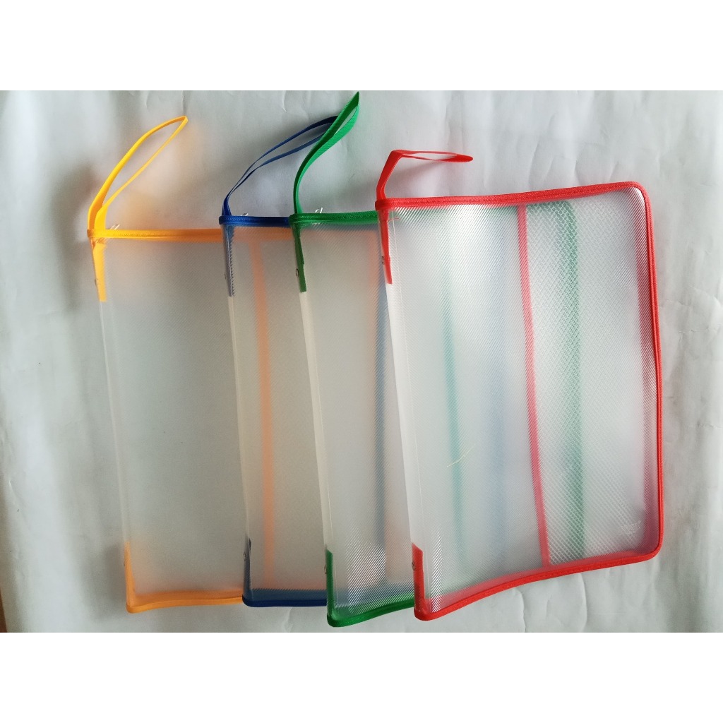 Jual Map plastik Resleting /Zipper bag 1 Pcs Tebal dan Berkualitas ...