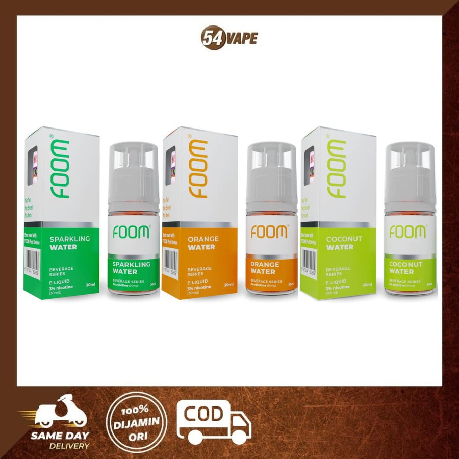 Jual Liquid FOOM Saltnic New Beverage Series 30ml 30mg | Shopee Indonesia