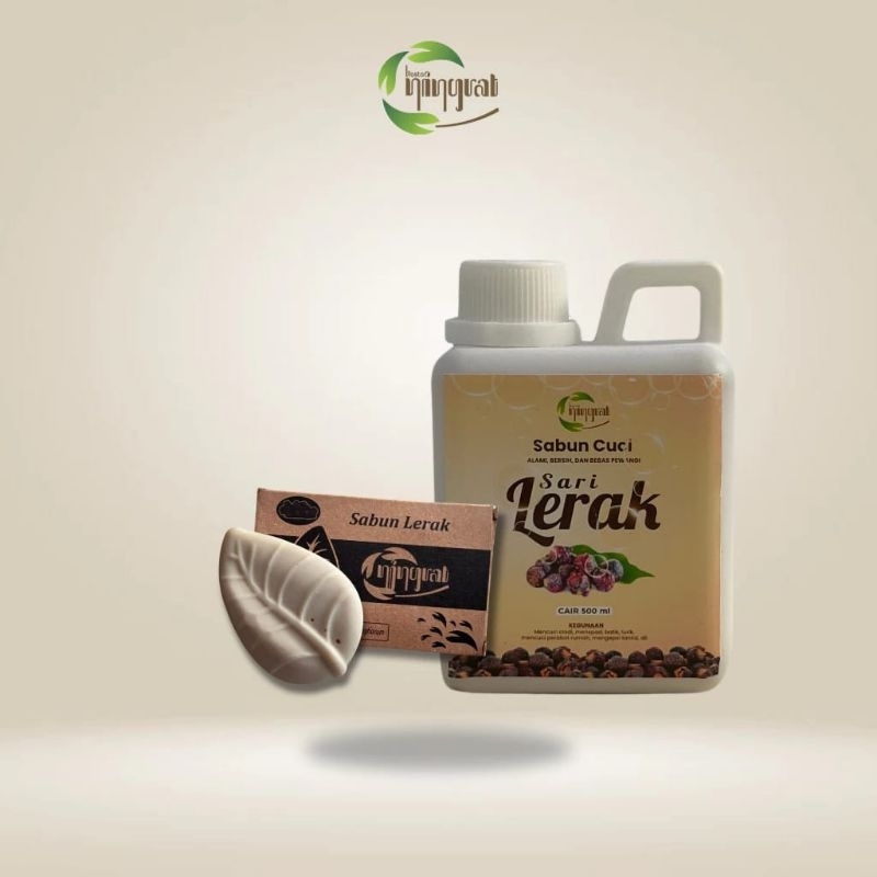 Jual Sabun Lerak Ningrat Cair 500ml dan Batang 75gr Untuk Mencuci Baju ...
