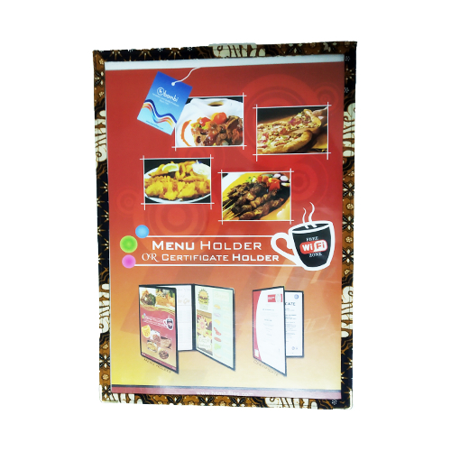 Jual Bambi Menu Book A4 Isi 2 Lembar Tipe Buku Menu Café & Restaurant ...