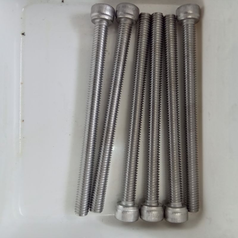 Jual SUS304 Baut L M6 × 80 Stainless Steel/ Baut Socket/Baut Stainless ...