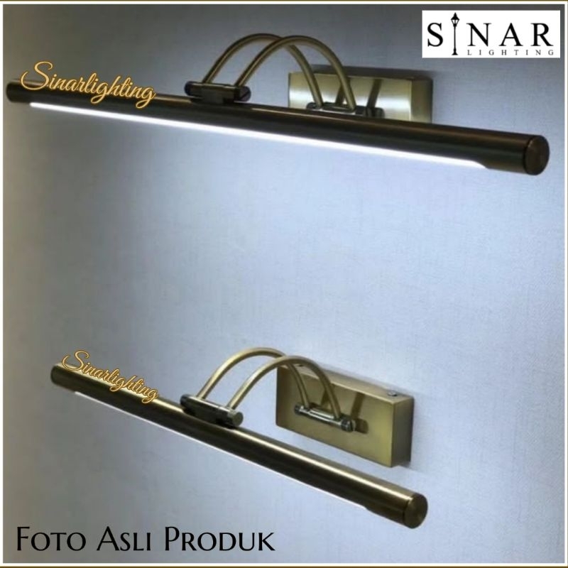 Jual Lampu dinding wastafel atau lampu lukisan panjang 46/60 LED V7502 ...