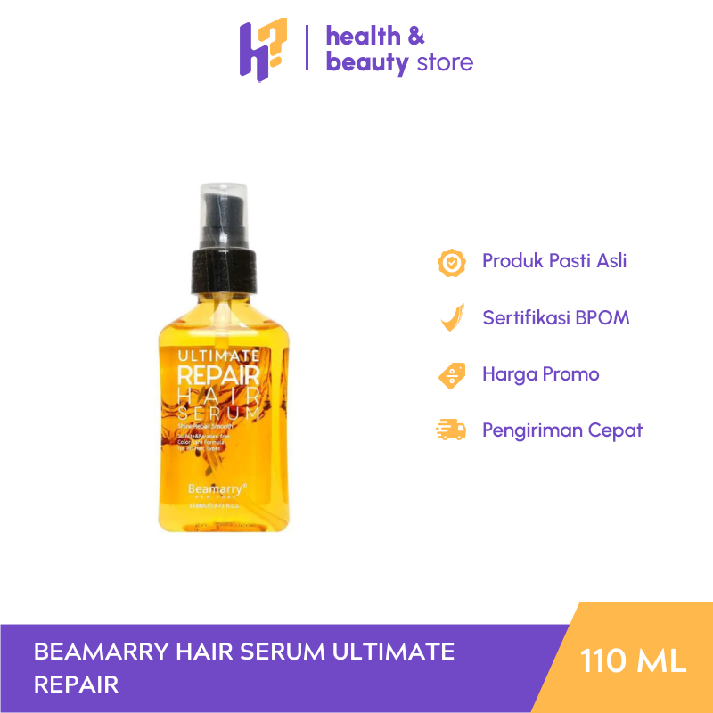 Jual BEAMARRY HAIR SERUM ULTIMATE REPAIR 110ML | Shopee Indonesia