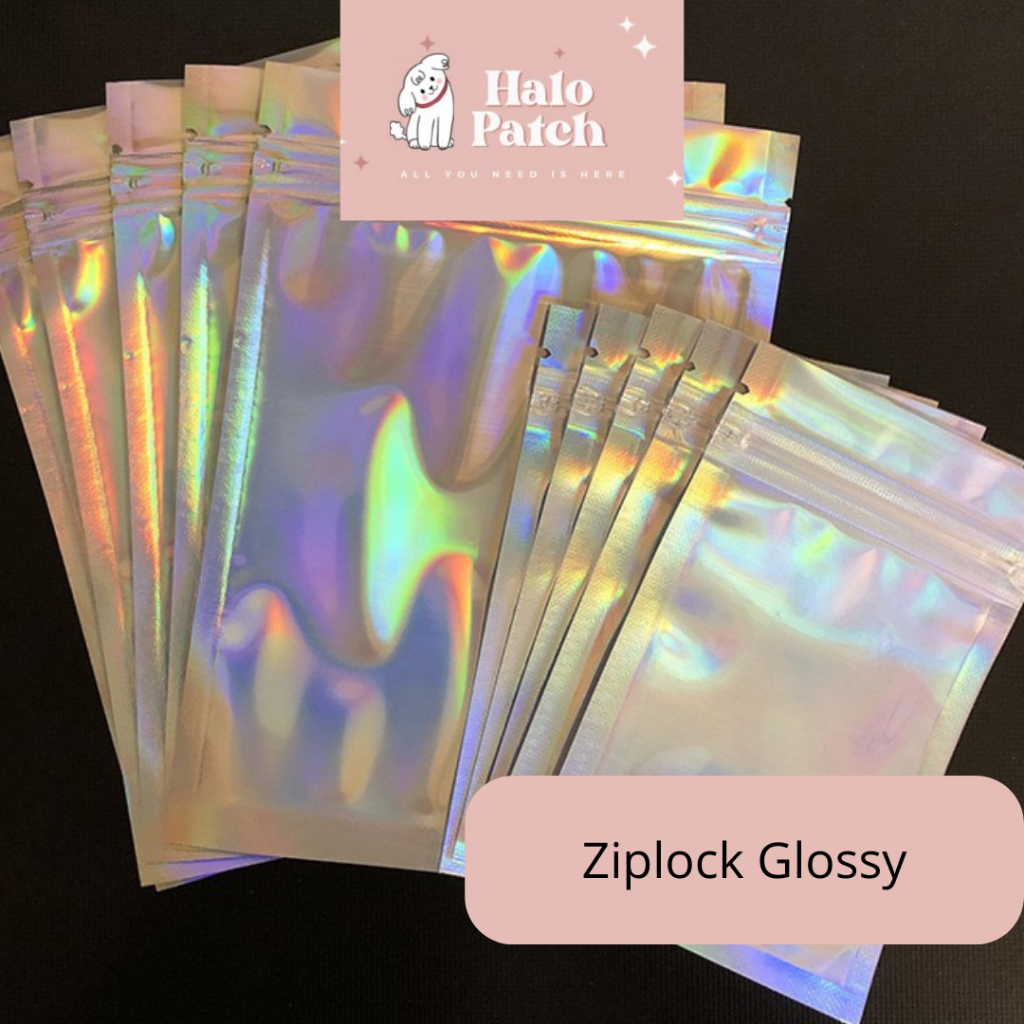 Jual HALO PATCH - PLASTIK ZIPLOCK GLOSSY | FANCY PLASTIK KLIP KOMBINASI ...