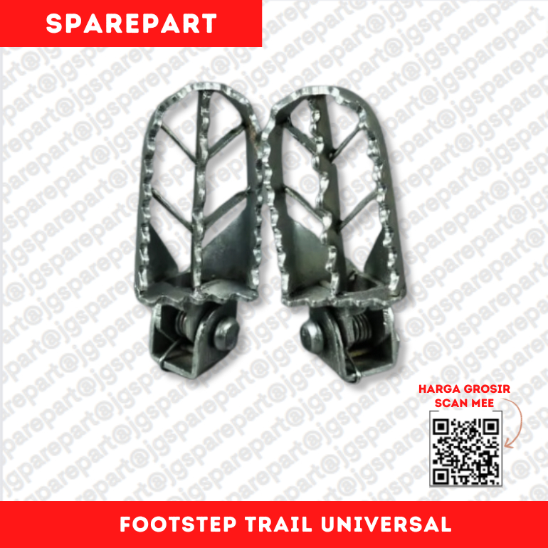Jual Footstep Step Trail Pustep Trail klx crf Tebal | Shopee Indonesia