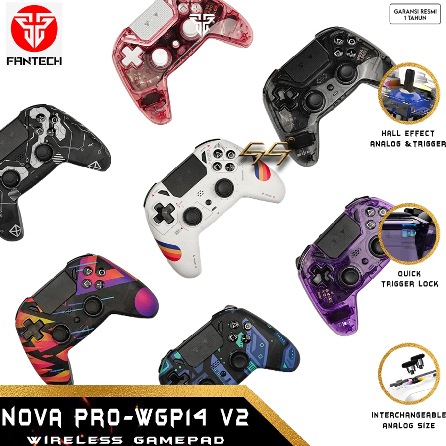 Jual Fantech NOVA PRO WGP14 V2 WGP-14 Wireless Gamepad Controller ...