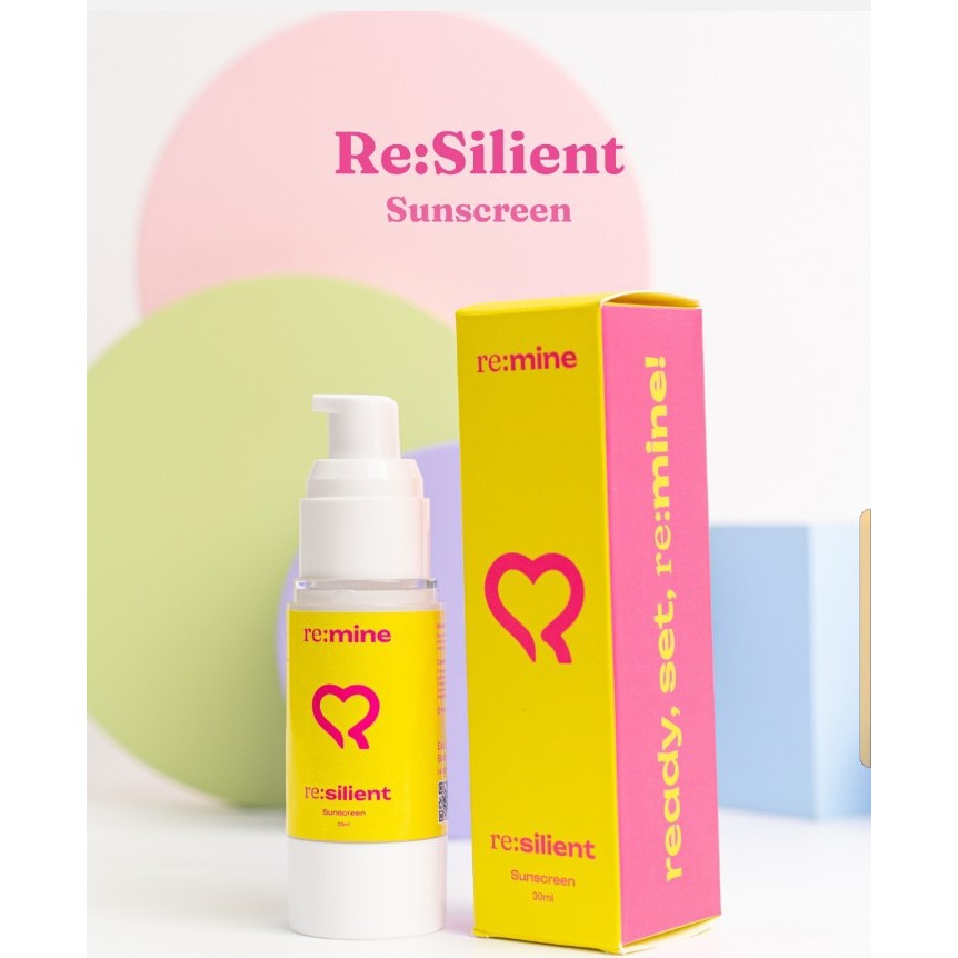 Jual REMINE Resilient - Sunscreen, Pelindung UVA/UVB All Type Skin 30ml ...