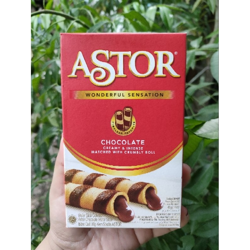 Jual ASTOR COKLAT 40gr | ASTOR 40gr | ASTOR DOUBLE COKLAT | Shopee Indonesia