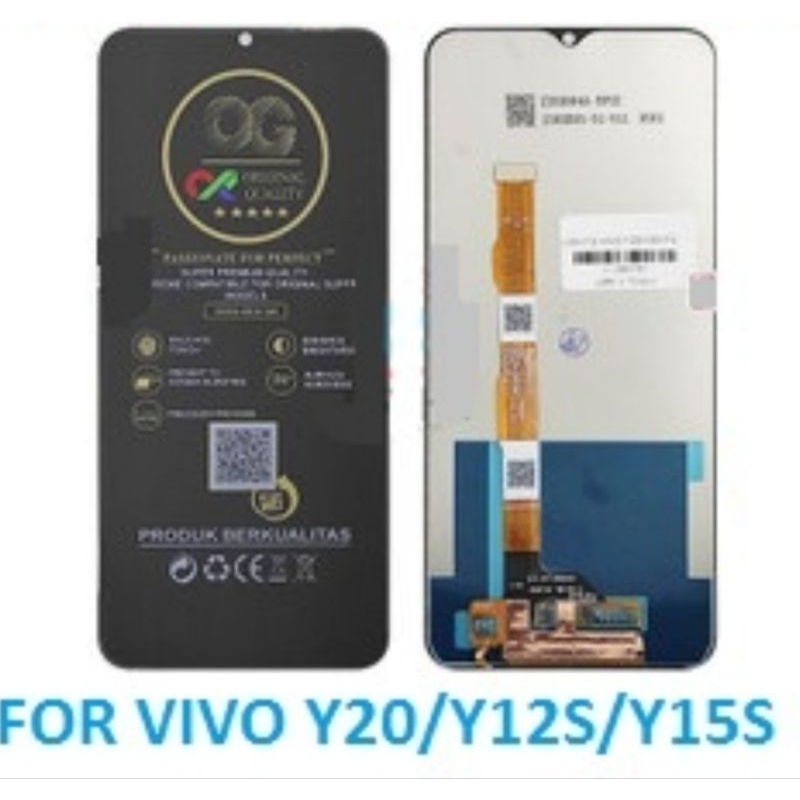 Jual LCD VIVO Y20/Y20S/Y12S/Y15S FULL SET OG /ZS | Shopee Indonesia