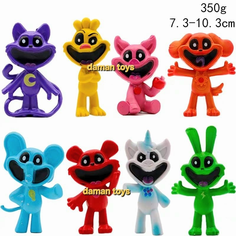 Jual Figure Mainan Smiling Critters Catnap Dogday Bubba Poppy Playtime ...
