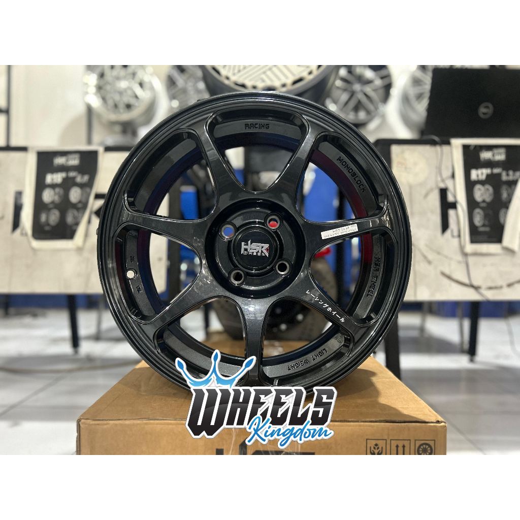 Jual VELG MOBIL RACING JDM R16 PCD SNGLE 4X100 LEBAR RATA 7 ET 42 ...
